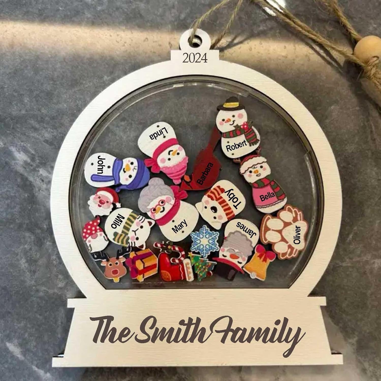 Bemaystar Personalized Christmas Ornaments - Personalized Gifts for ...