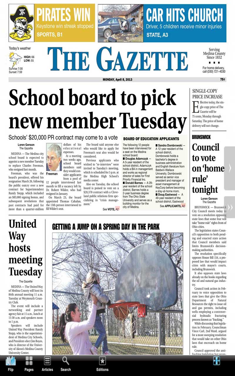 Medina Gazette E-edition - App on Amazon Appstore