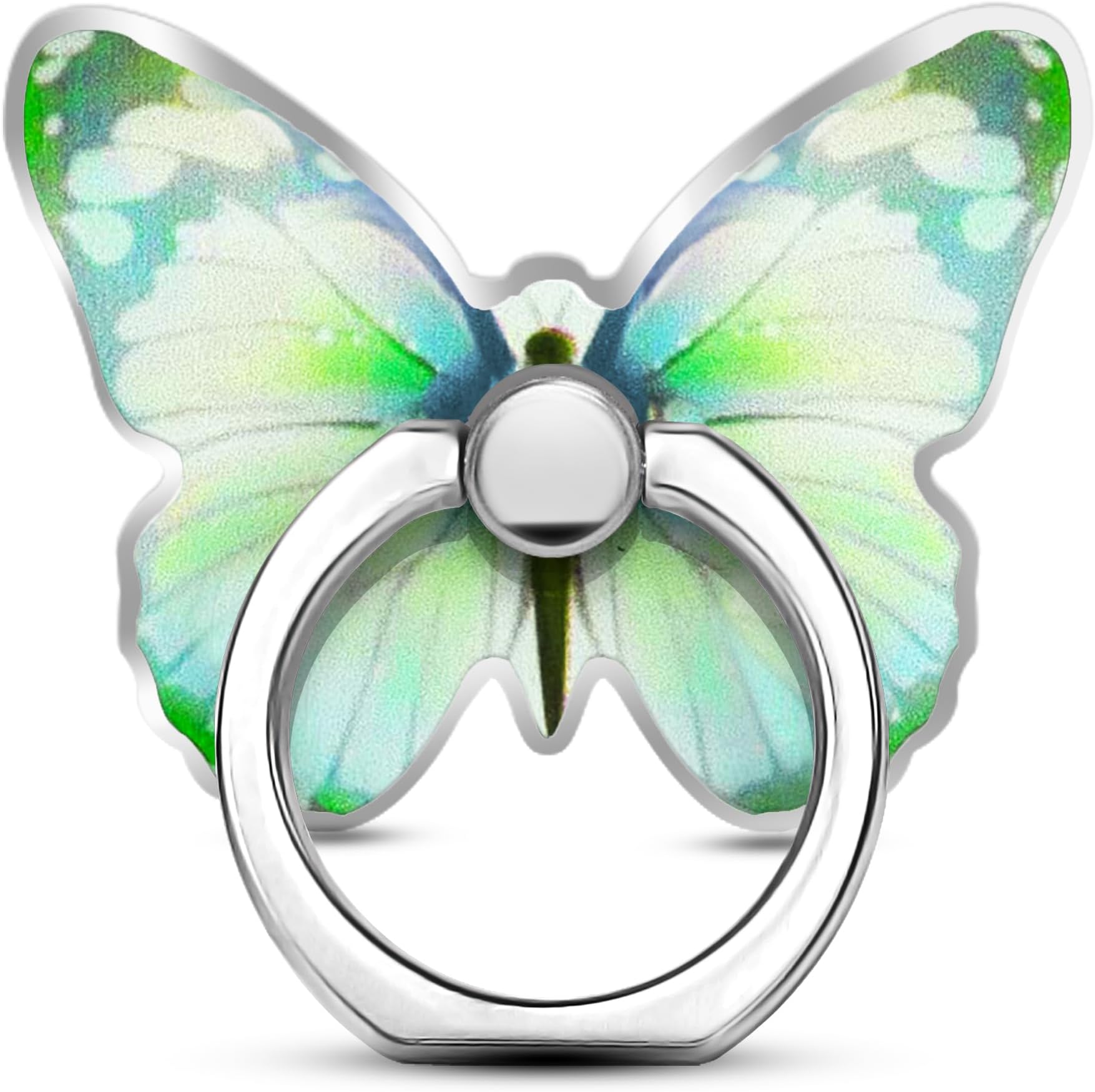 Amazon.com: LaMignonne Butterfly Cell Phone Ring Holder Finger Ring ...