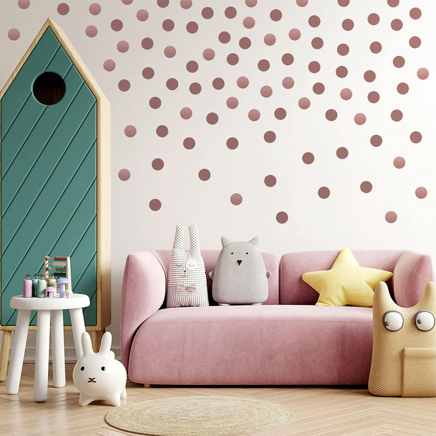 Wall Decal Dot (200 Decals), Elegant Dot Easy Peel and Stick ...