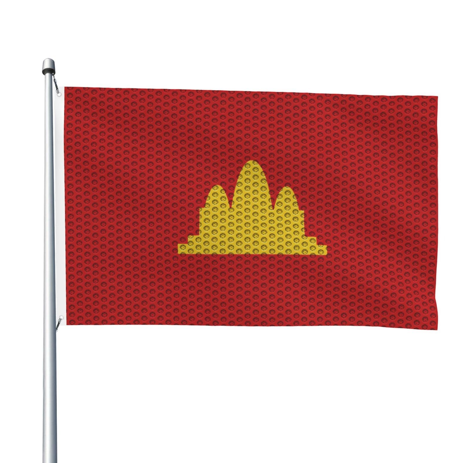 Khmer Rouge Flag Khmer Flag Vector Art, Icons, And Graphics For Free