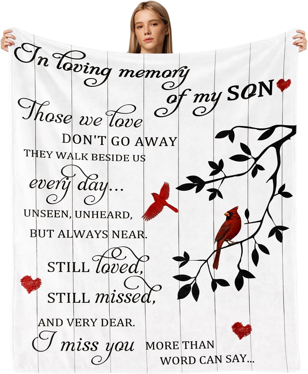 Amazon.com: MUCHNEE Christian Gifts for Women Men, Memorial Blanket 60 ...