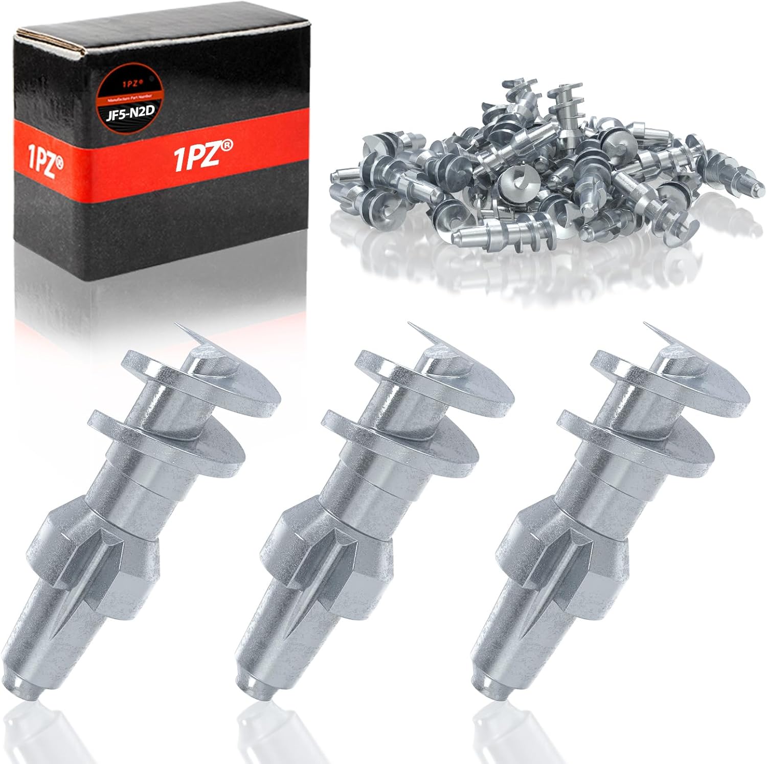 Amazon.com: 1PZ JF5-N2D Anti Slip Snow Tire Studs 100 Pcs Car Tire ...