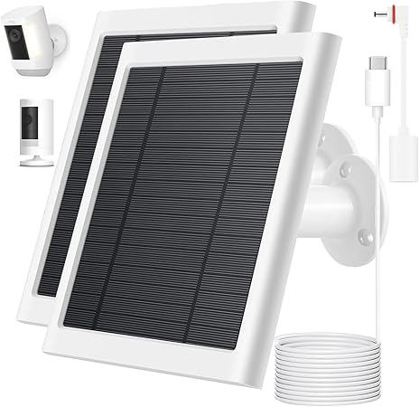 Amazon.com : Solar Panel for Ring Camera, Compatible with Rings ...