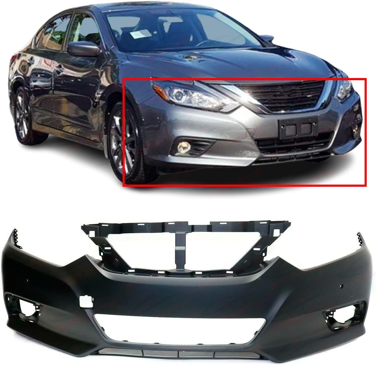 Amazon.com: BUMPERS THAT DELIVER - Primered, Front Bumper Cover Fascia ...