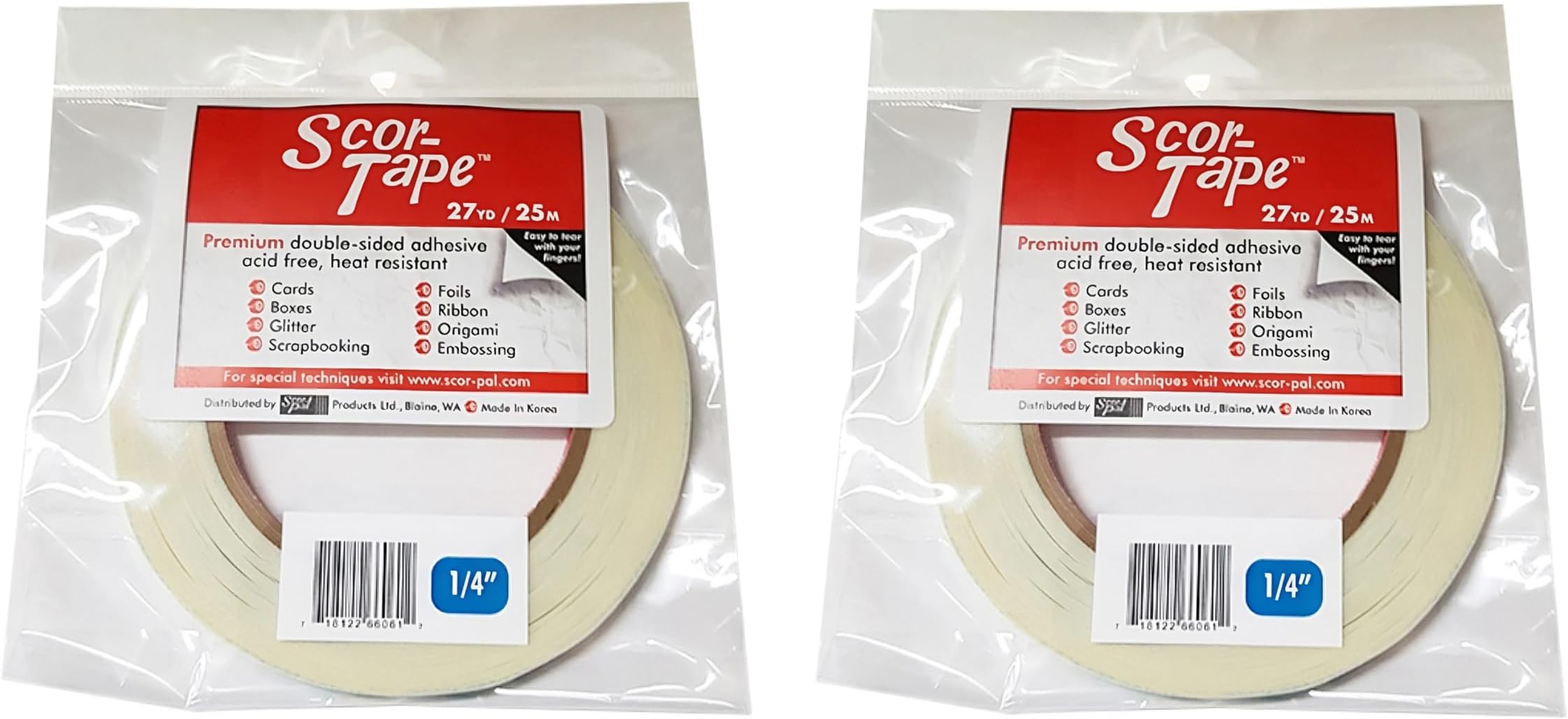 Amazon.com: 3M Scotch ATG Adhesive Transfer Tape 924 Clear, 0.50 in x ...