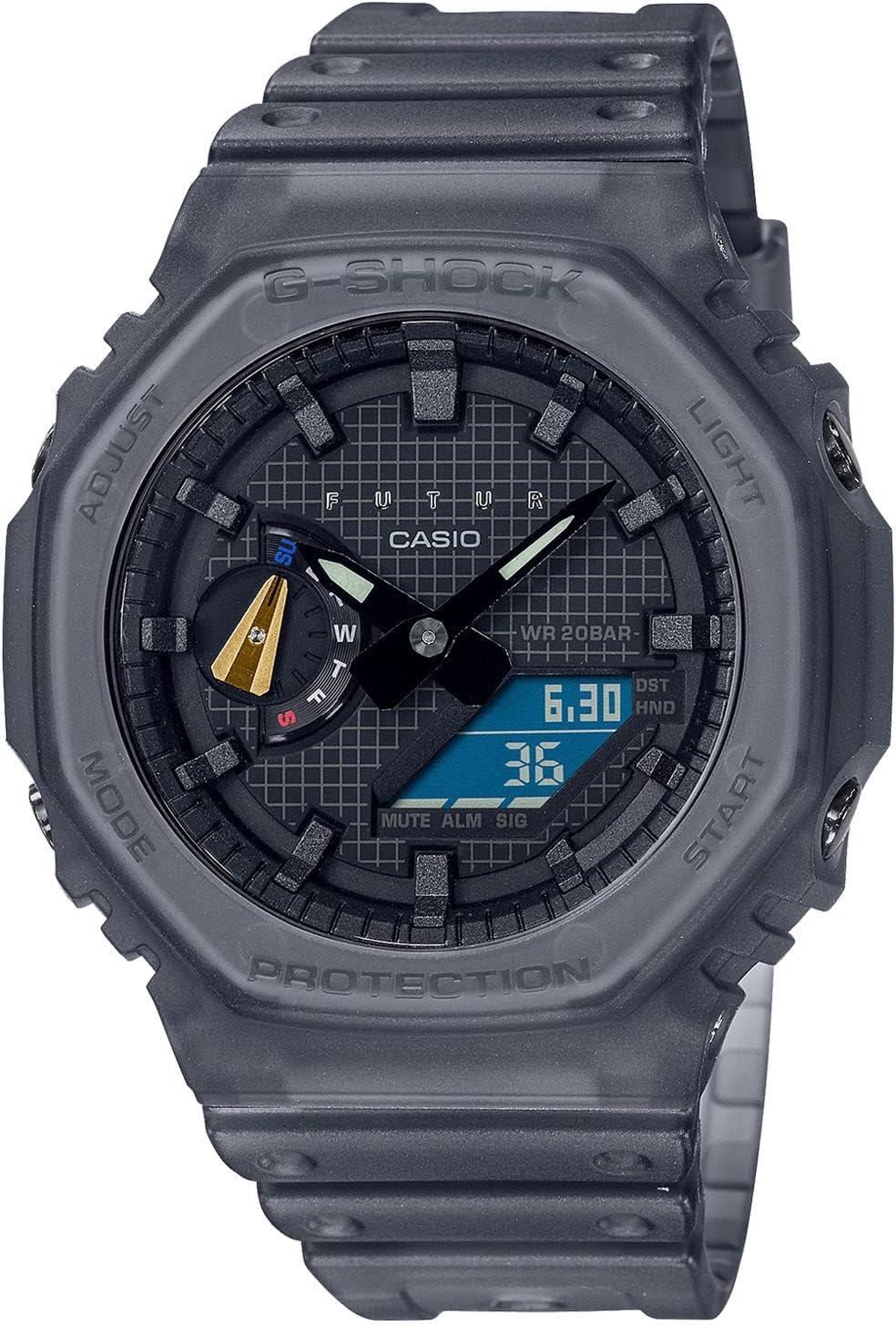 Casio G-shock Ga-2100-1a4er, Reloj Digital 49mm Negro Hombre ...