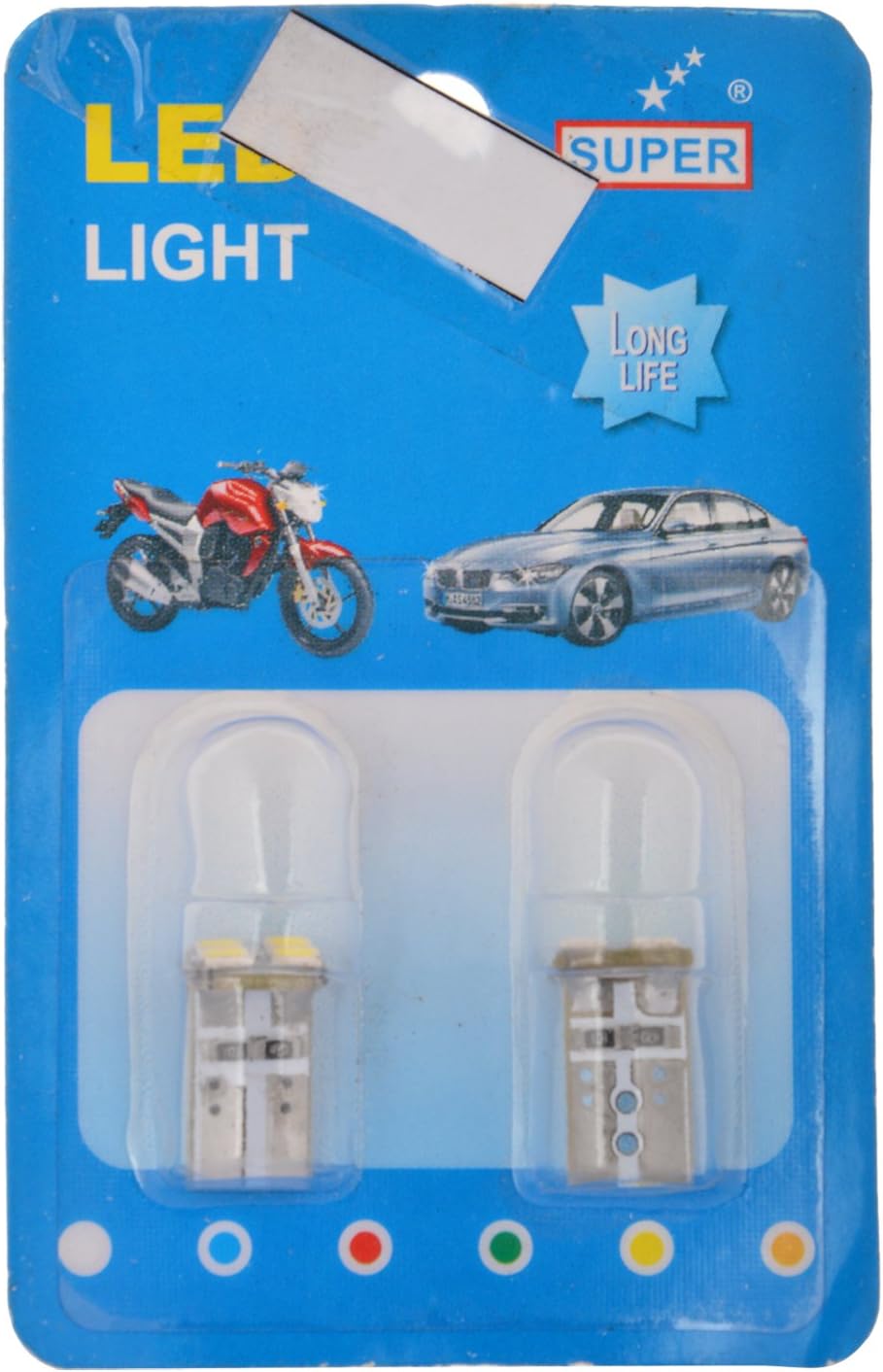Super 2828 LED Parking Light for car and motorbike-12V Pack of 2 ...