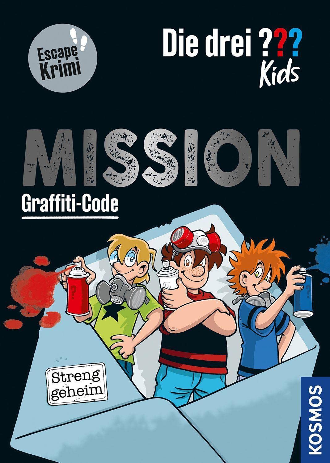 Die drei ??? Kids, Mission Graffiti-Code : Schiefelbein, Nina, Schmidt, Kim: Amazon.de: Bücher