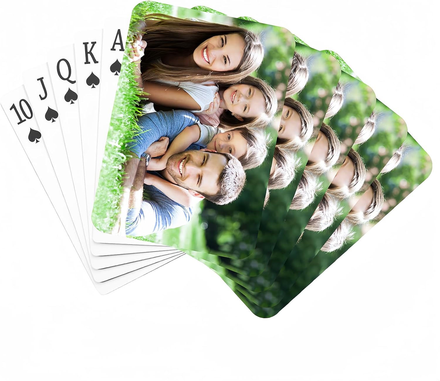Amazon.com: Custom Personalized Playing Card Deck with Photo/Logo/Text ...