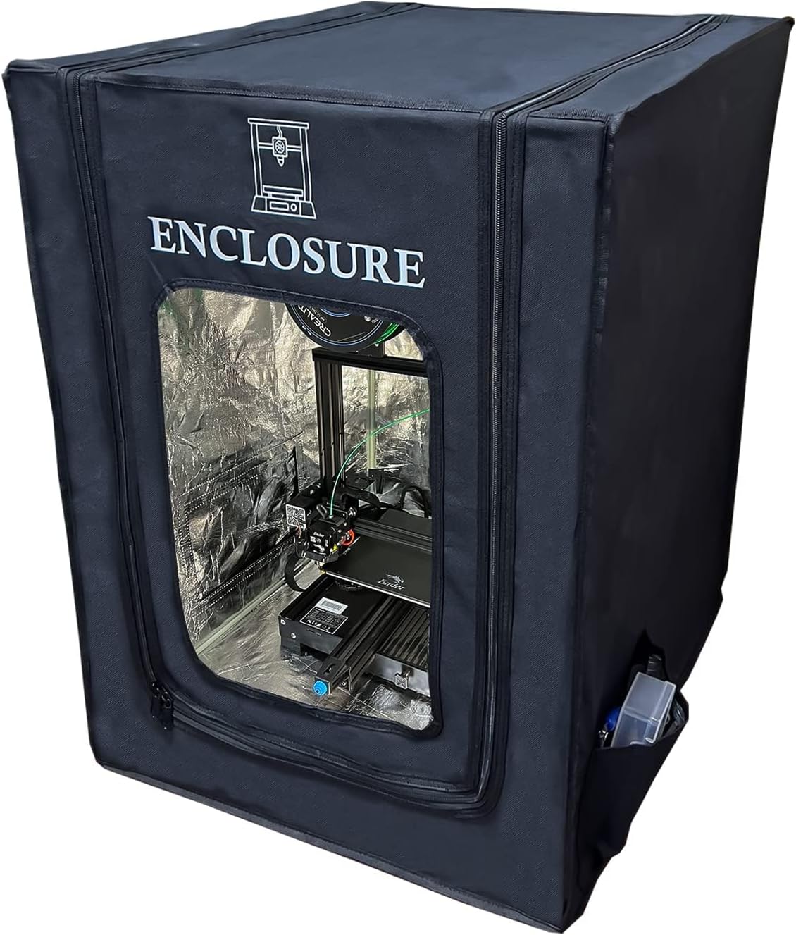 Amazon.com: 3D Printer Enclosure, 3D Printer Cover Protective 25.59 ...