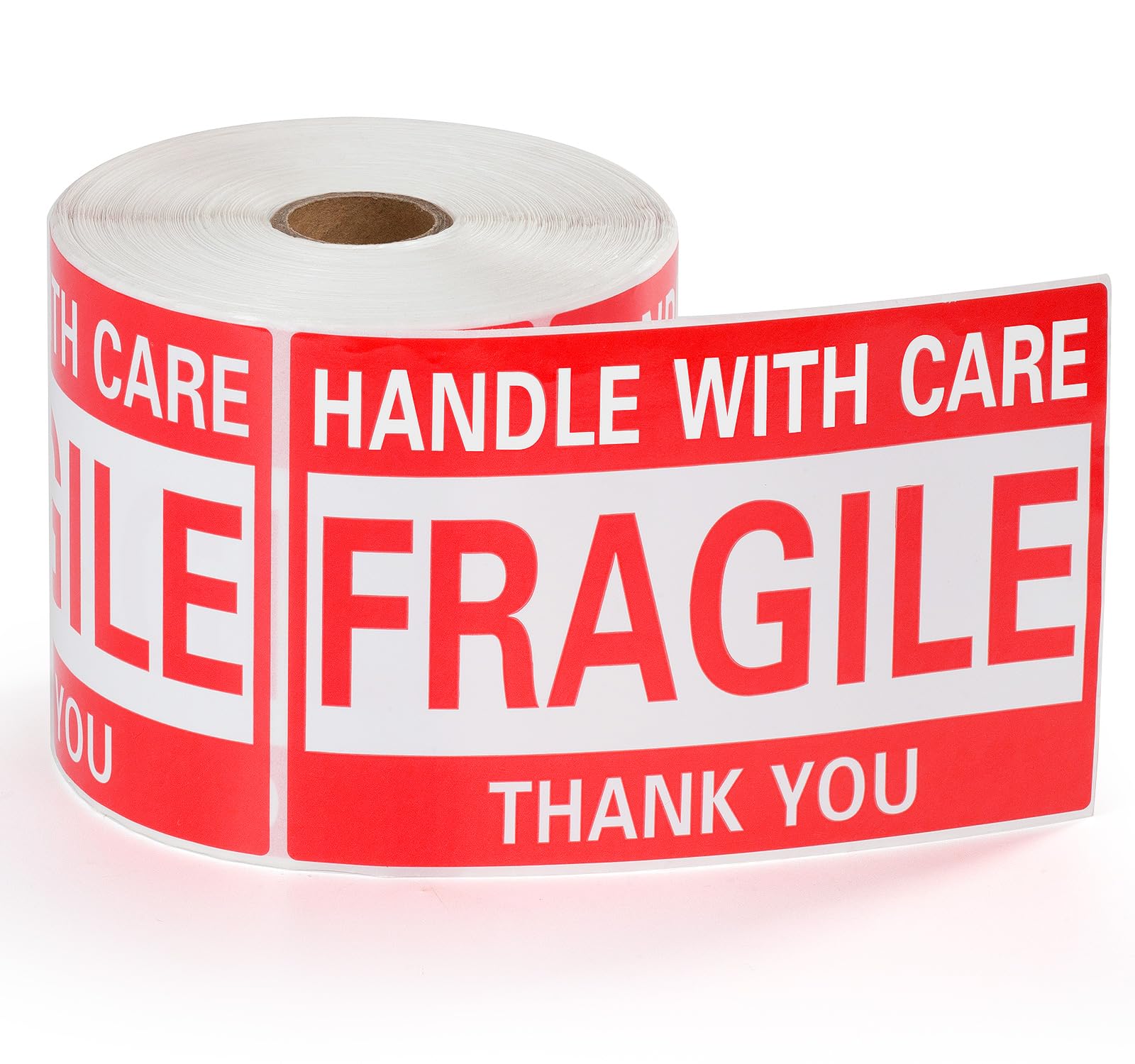 Snapklik.com : 4 X 6 Inch Fragile Stickers Handle