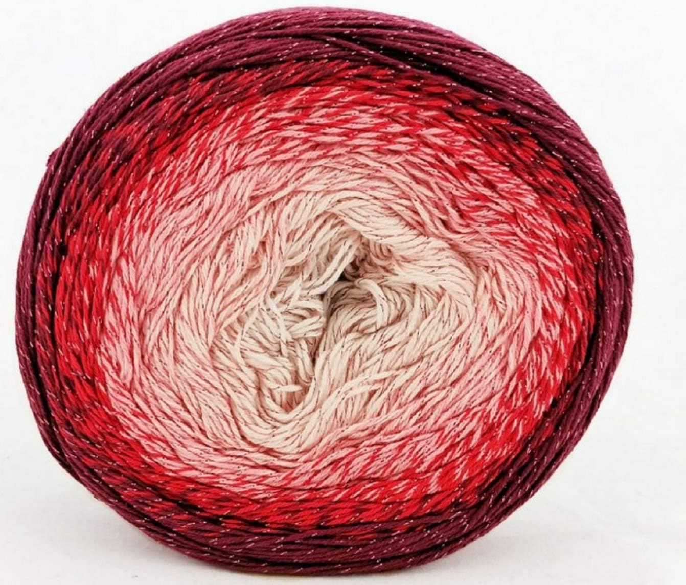 Amazon.com: Yarn Art YarnArt Flowers Moonlight Glitter Cotton Yarn ...
