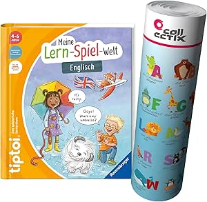 Ravensburger tiptoi ® Buch Mein Lern-Spiel-Abenteuer | Erstes Englisch ...