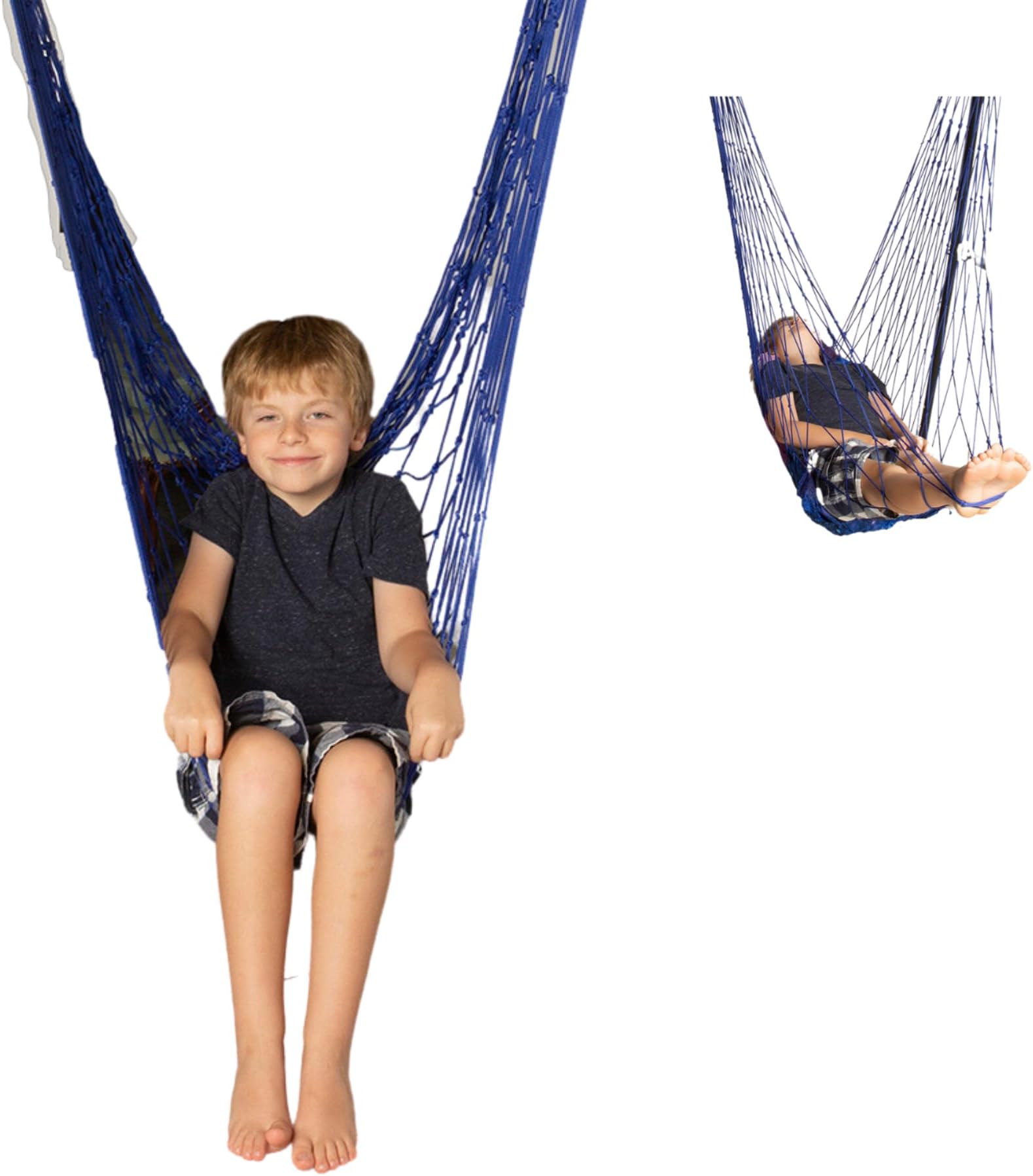 Amazon.com: Sensory Swing for Kids Indoor Hammock Chair Swing Outdoor ...