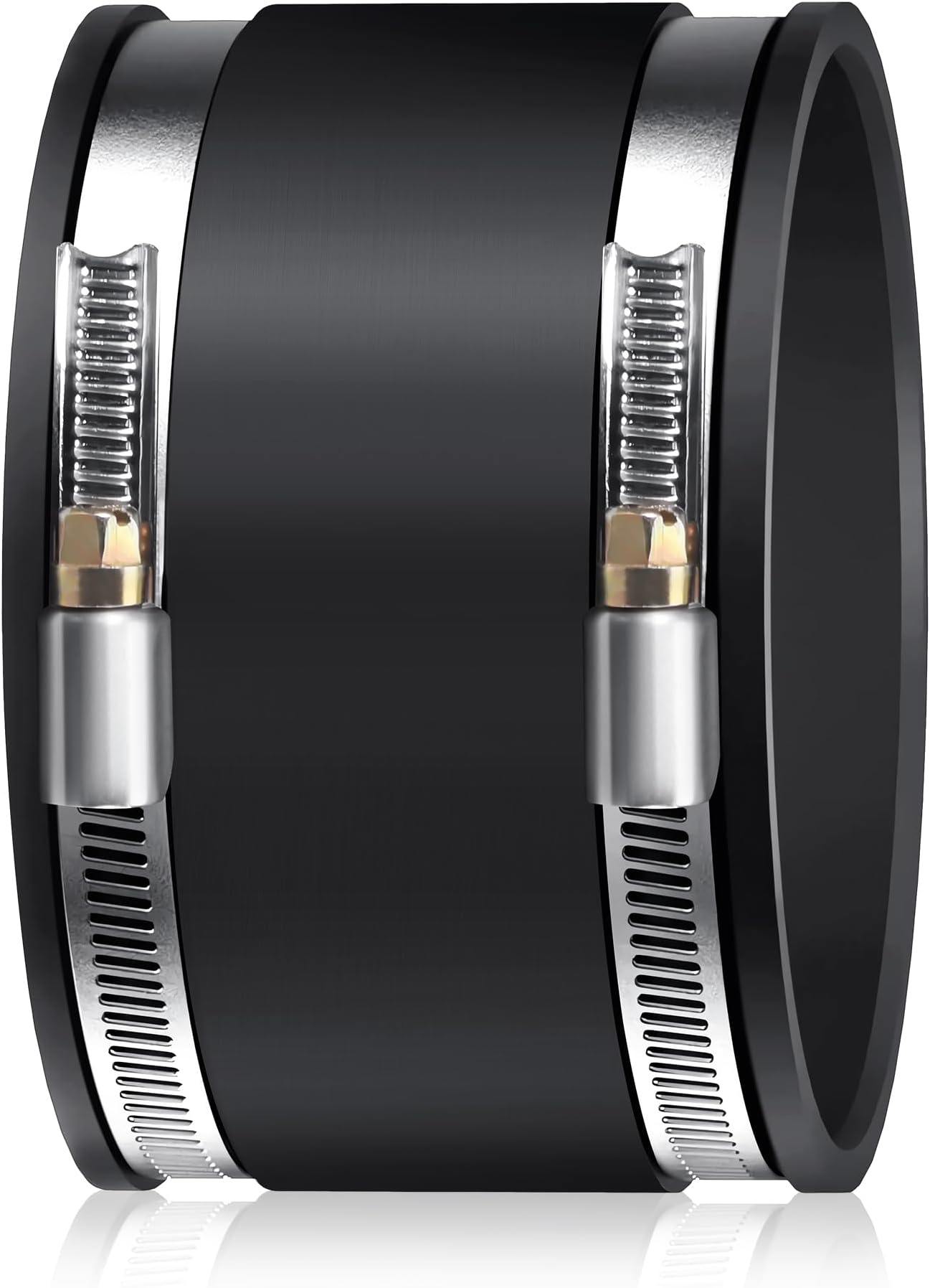 UVVRUR Flexible Gummikupplung Gummi Rohrverbinder 100 mm Flexible ...