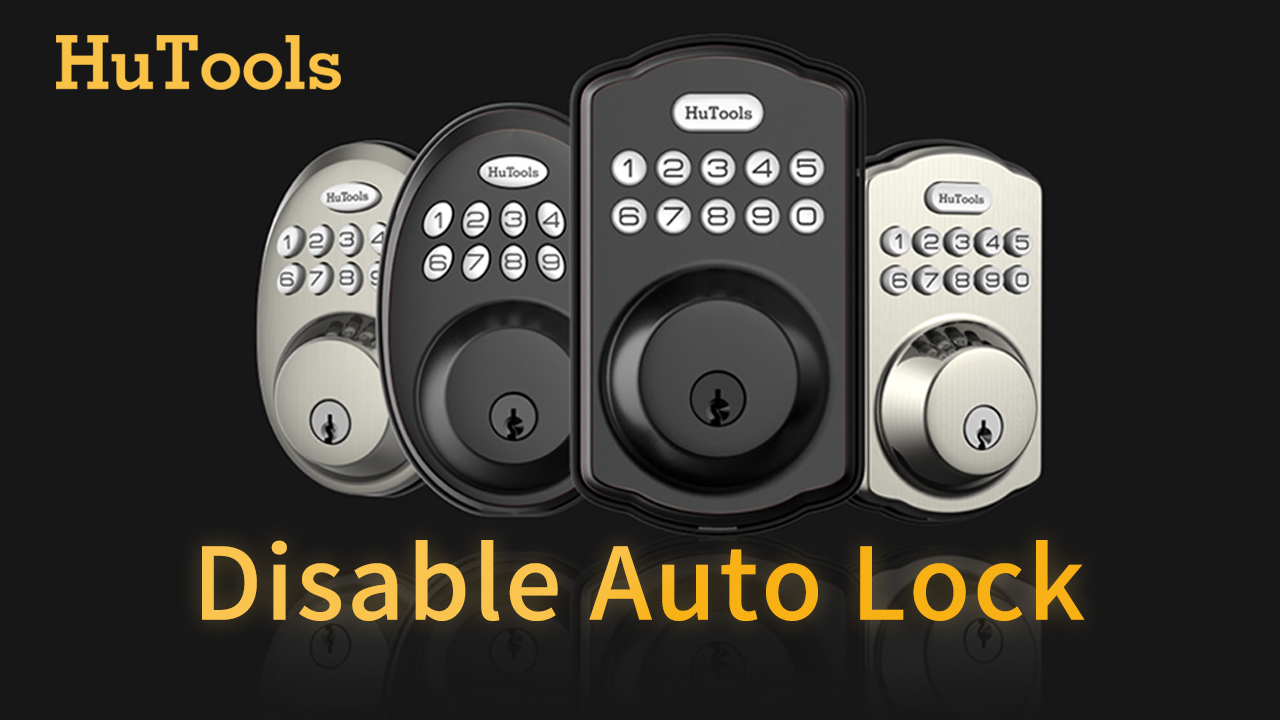 Watch How to turn OFF auto lock feature for HuTools HT01/KS01 lock on Amazon Live