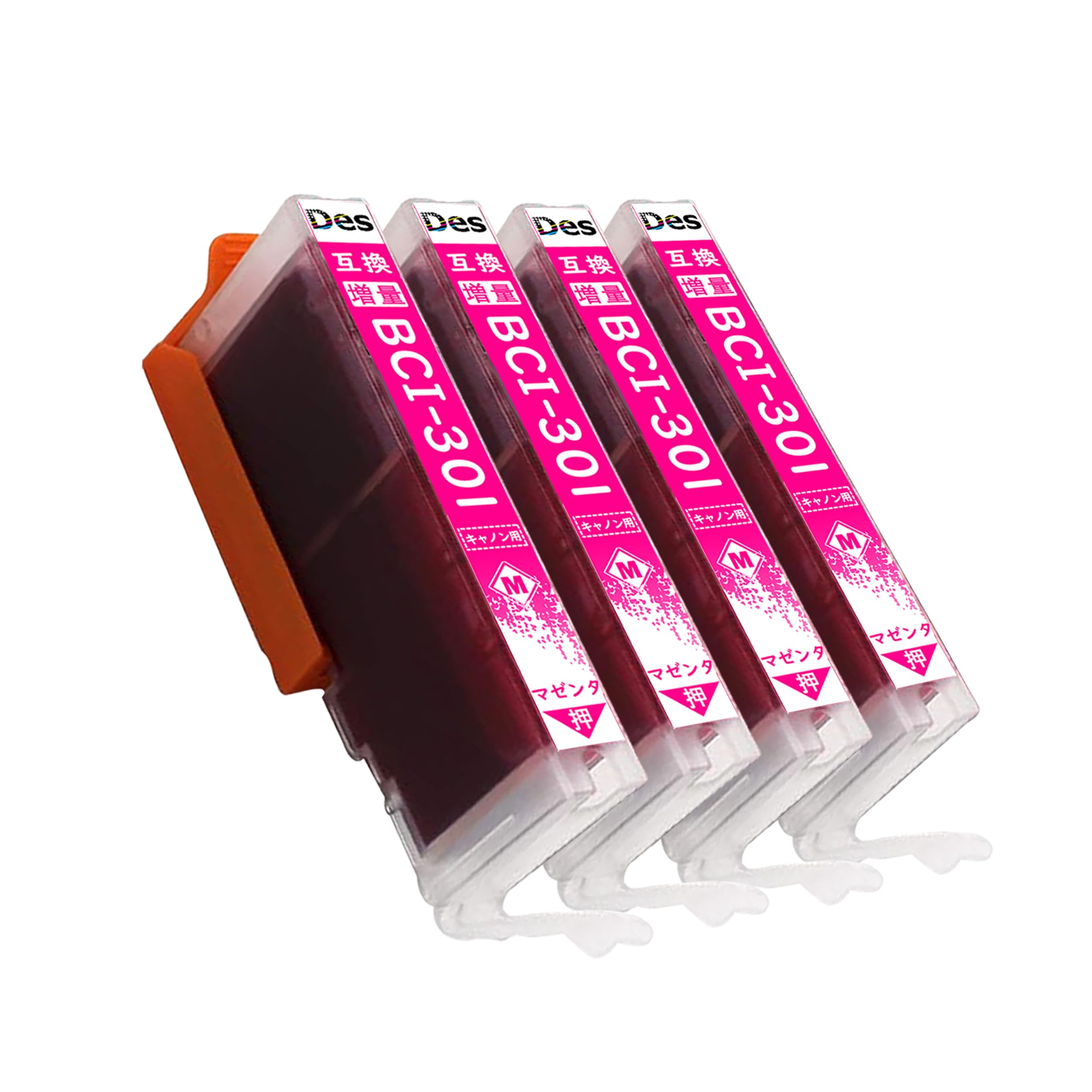 Amazon.co.jp: 301 インク マゼンタ BCI-301M 互換インクカートリッジ キヤノン Canon用 BCI-301M×4 ...