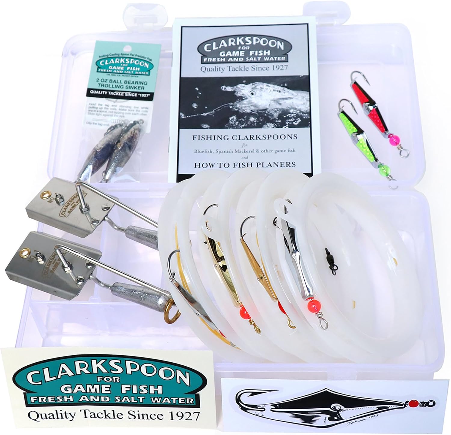 Amazon.com : Clarkspoon | Ready to Fish Trolling Kit - Fishing ...