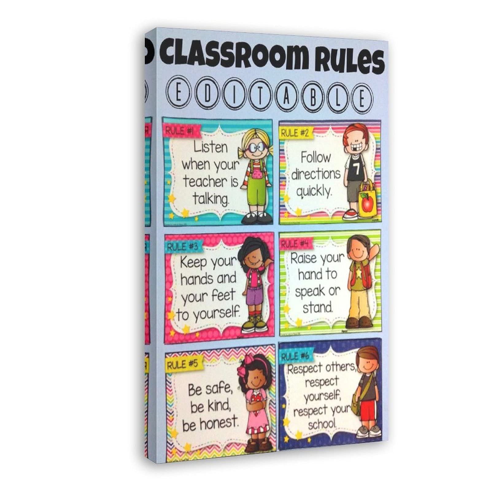 Kids Talking In Class Cartoon