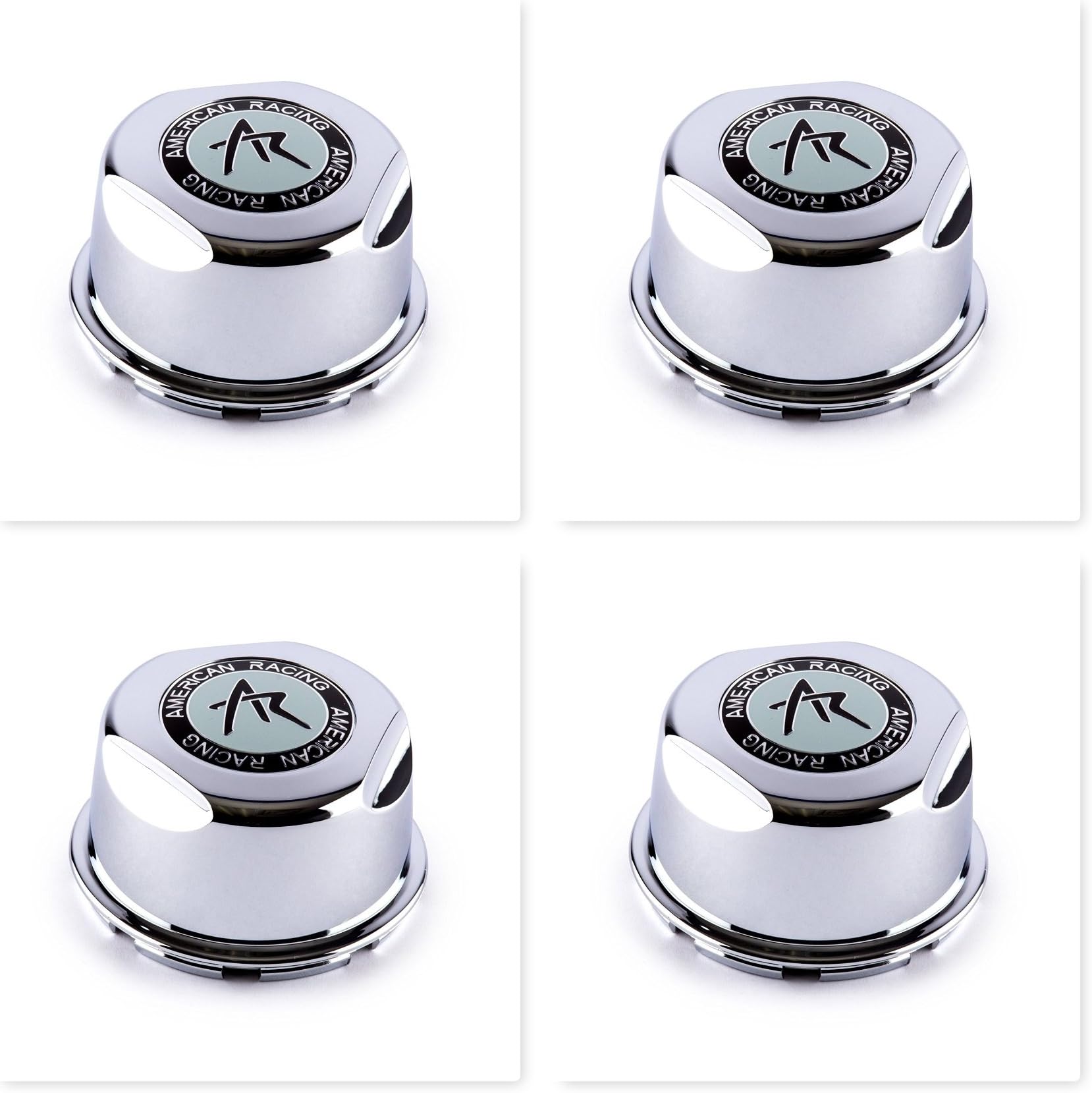 Amazon.com: American Racing Chrome Wheel Rim Snap In Center Cap ...