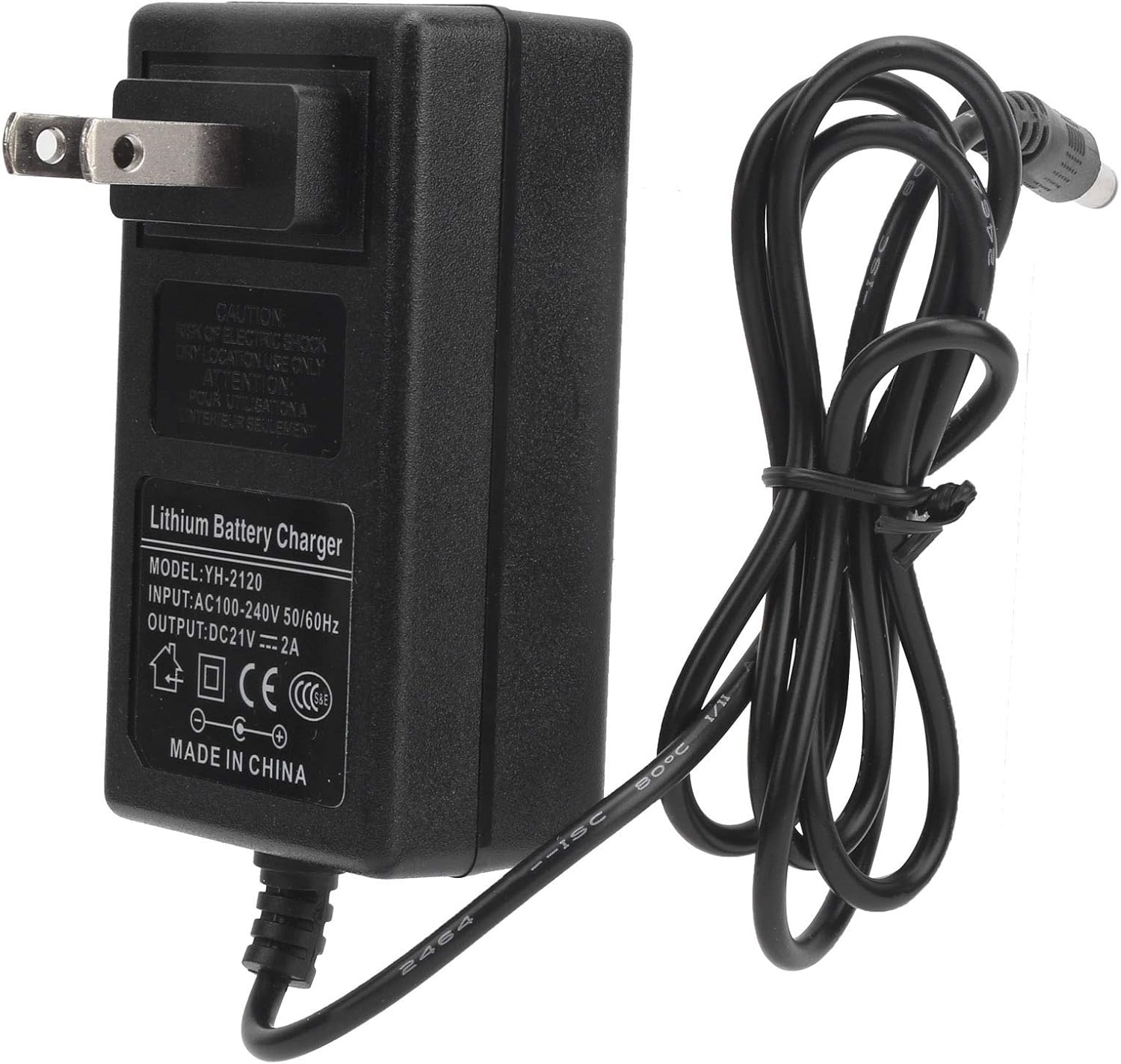 21V Lithium Battery Charger - US Plug in Nepal at NPR 6027, Rating: 5