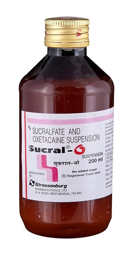 Sucral-O - Bottle of 200ml Suspension : Amazon.in: Health & Personal Care