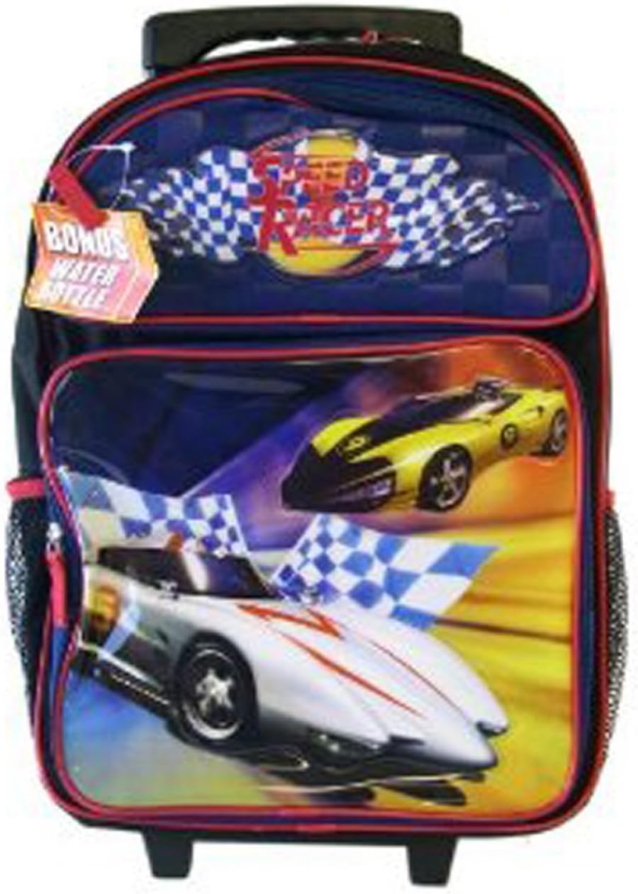 Amazon.com: Speed Racer Rolling Backpack - Full Size Speed Racer ...