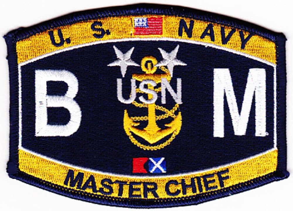 Amazon.com: BMCM Navy Master Chief Boatswain's Mate Rating Patch ...