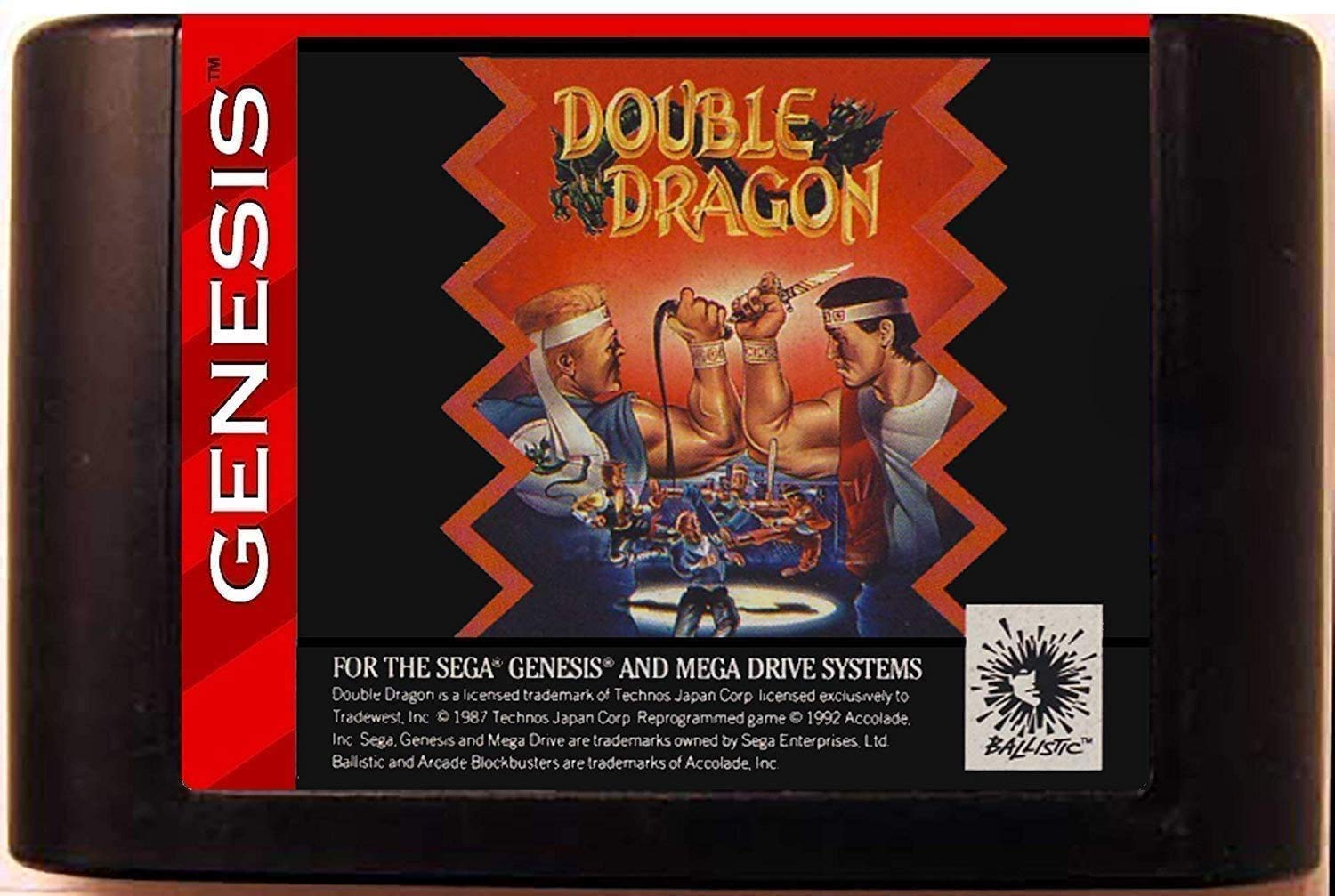 Amazon.com: Double Dragon (Sega Genesis) - Reproduction Video Game ...