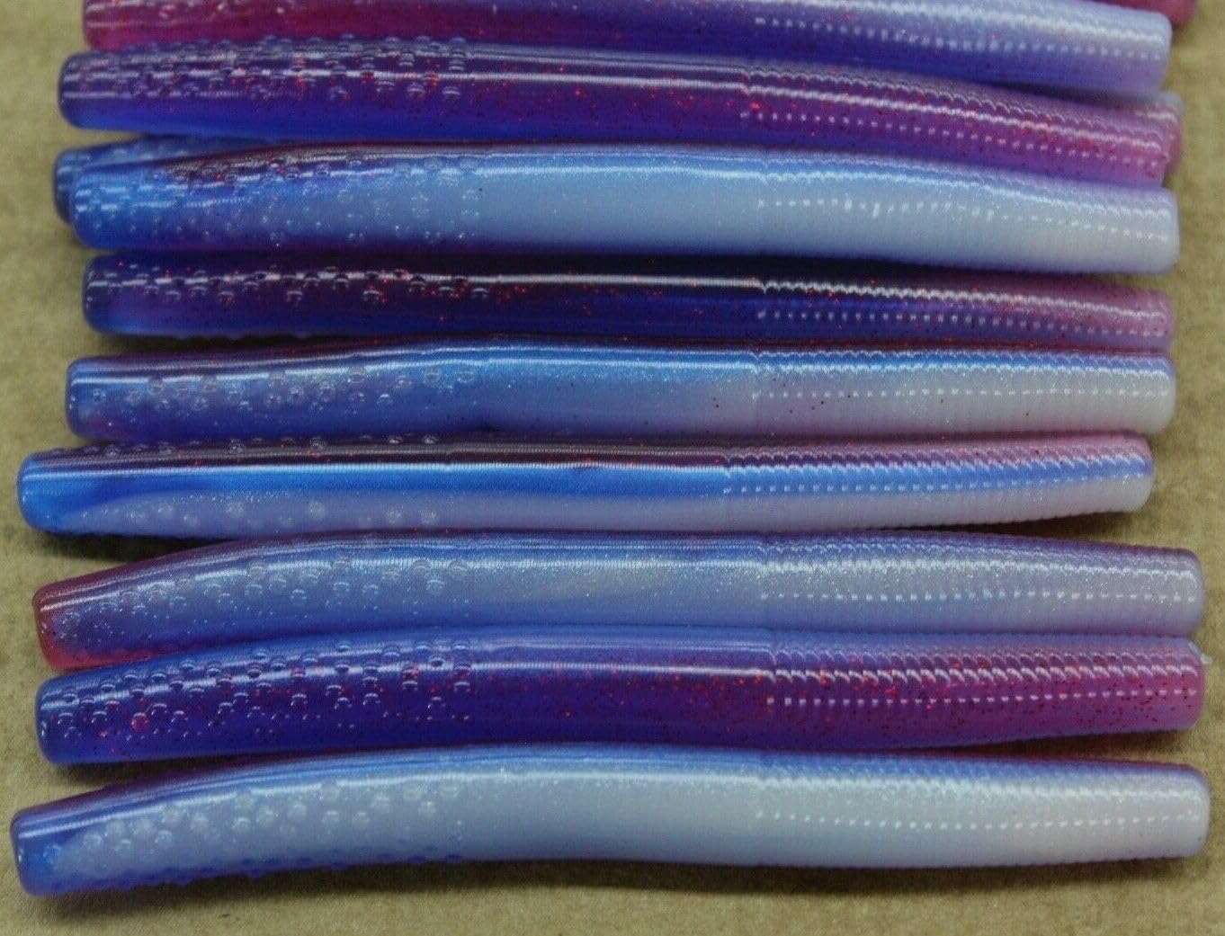 Amazon.com: 4" Finesse Stick Morning Dawn Ned Rig Type Floating Worm 50 ...