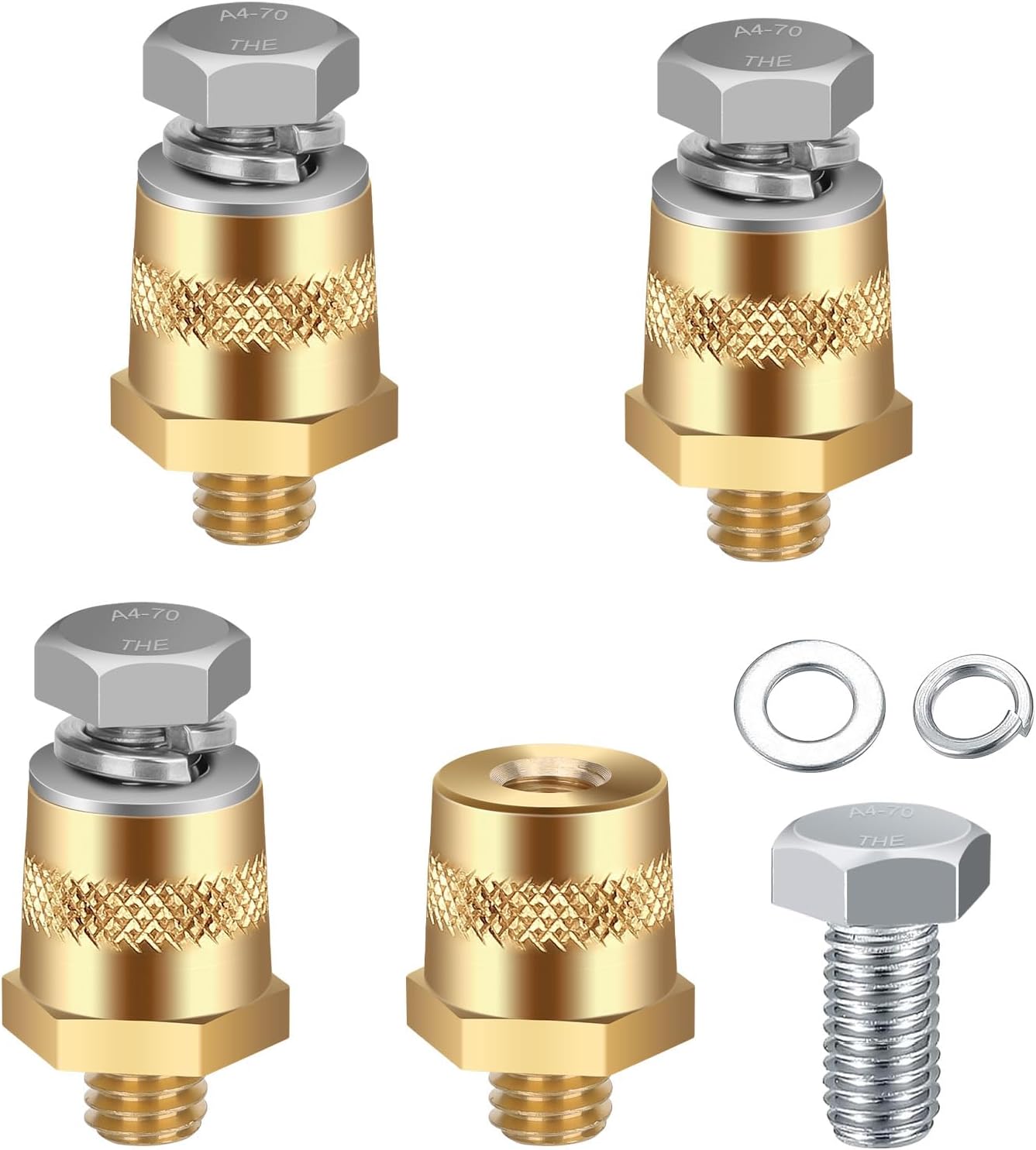 Amazon.com: SURIEEN Battery Terminal Connector, 3/8"-16 Thread Male ...