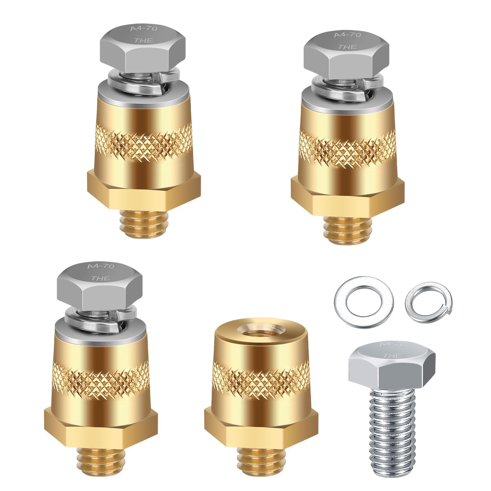 Amazon.com: 4PCS Battery Terminal Connectors, Battery Post Terminals ...