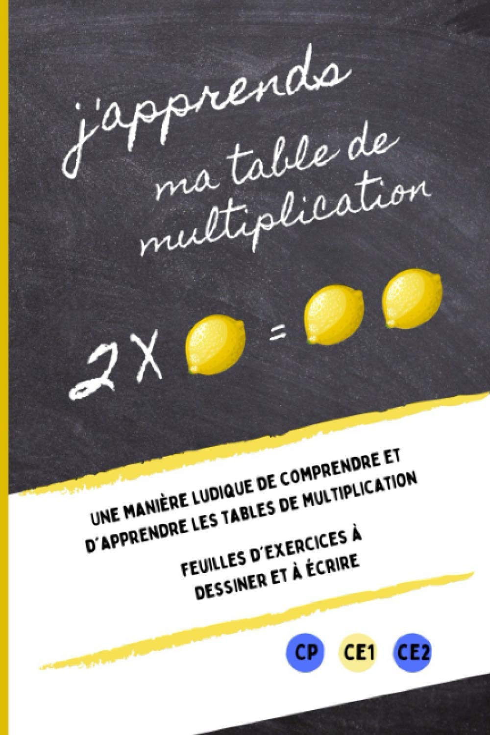 Buy J'apprends ma table de multiplication: cahier d'apprentissage et d ...