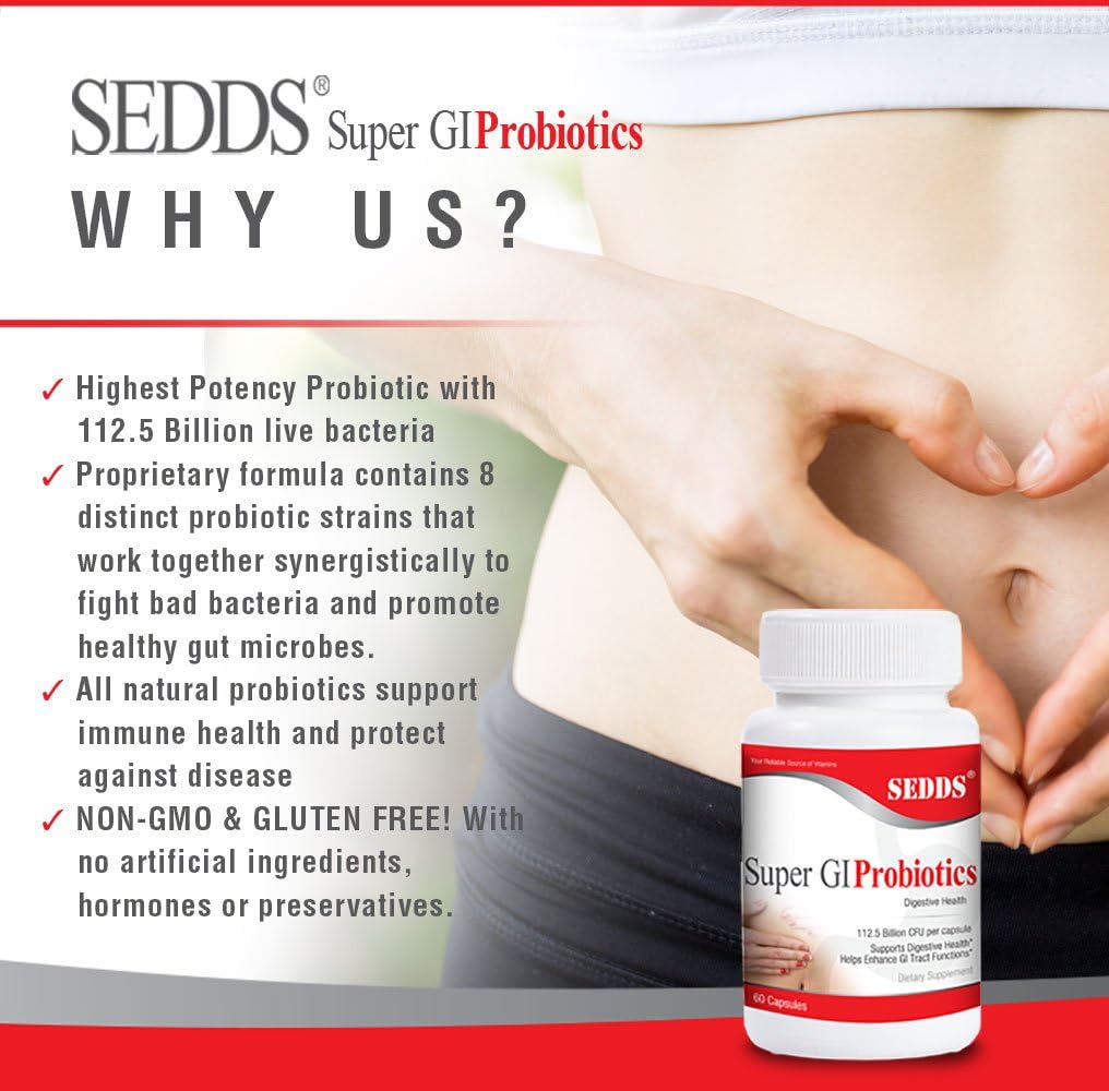 Super GI Probiotics soporta la salud digestiva & Alivia Distress ...