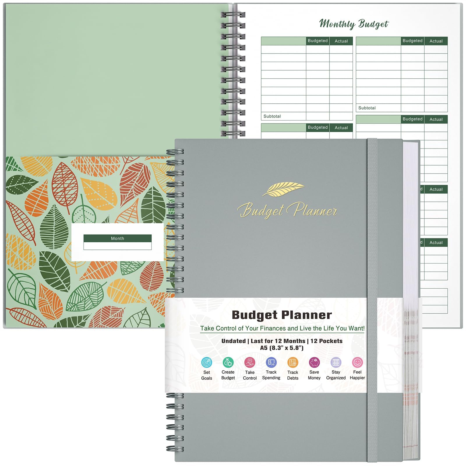 Amazon.com : Budget Planner, Budget Book with Expense Tracker ...