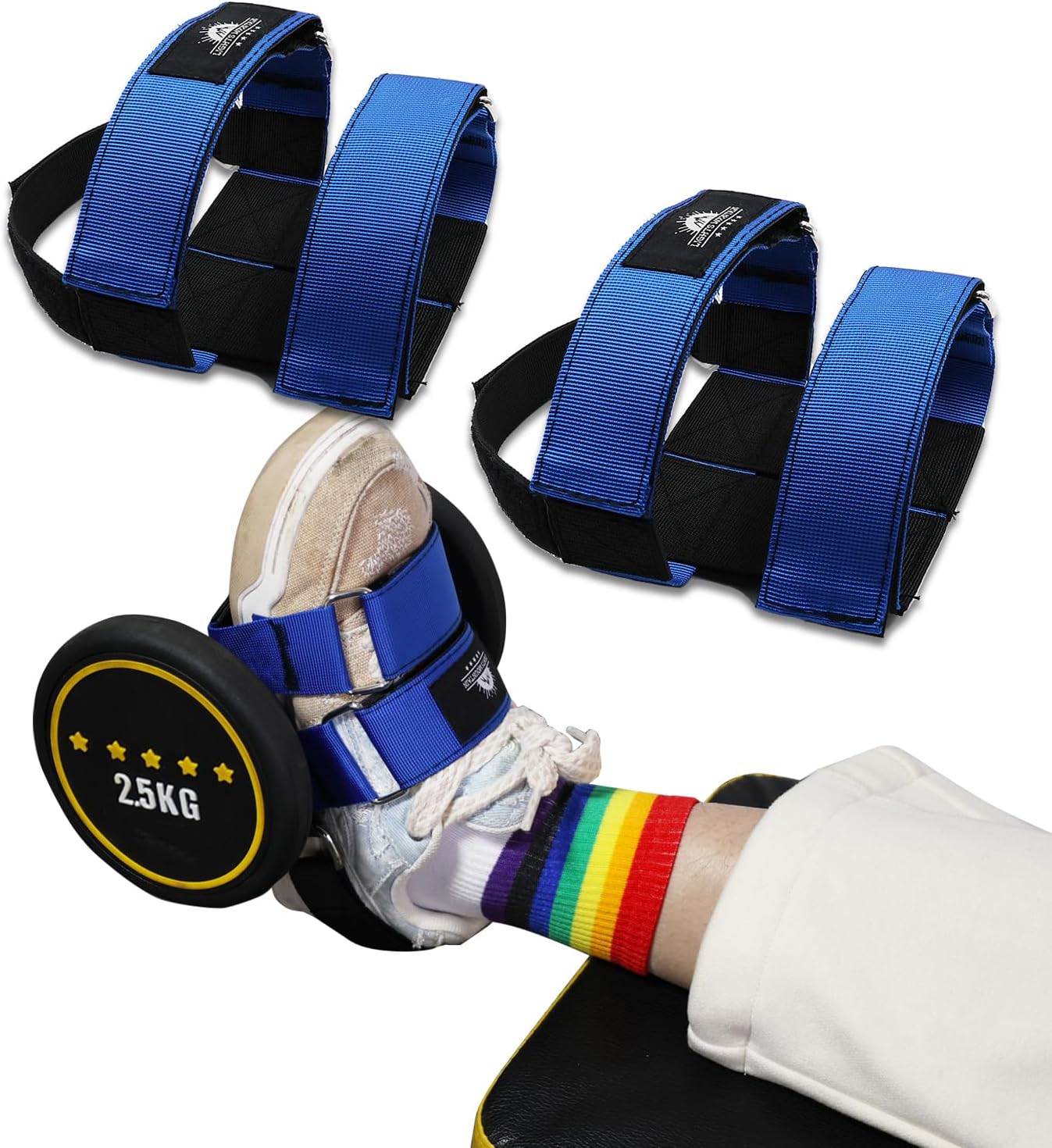 Amazon.com: Lights Mountain Tibialis Trainer Dumbbell Foot Strap ...