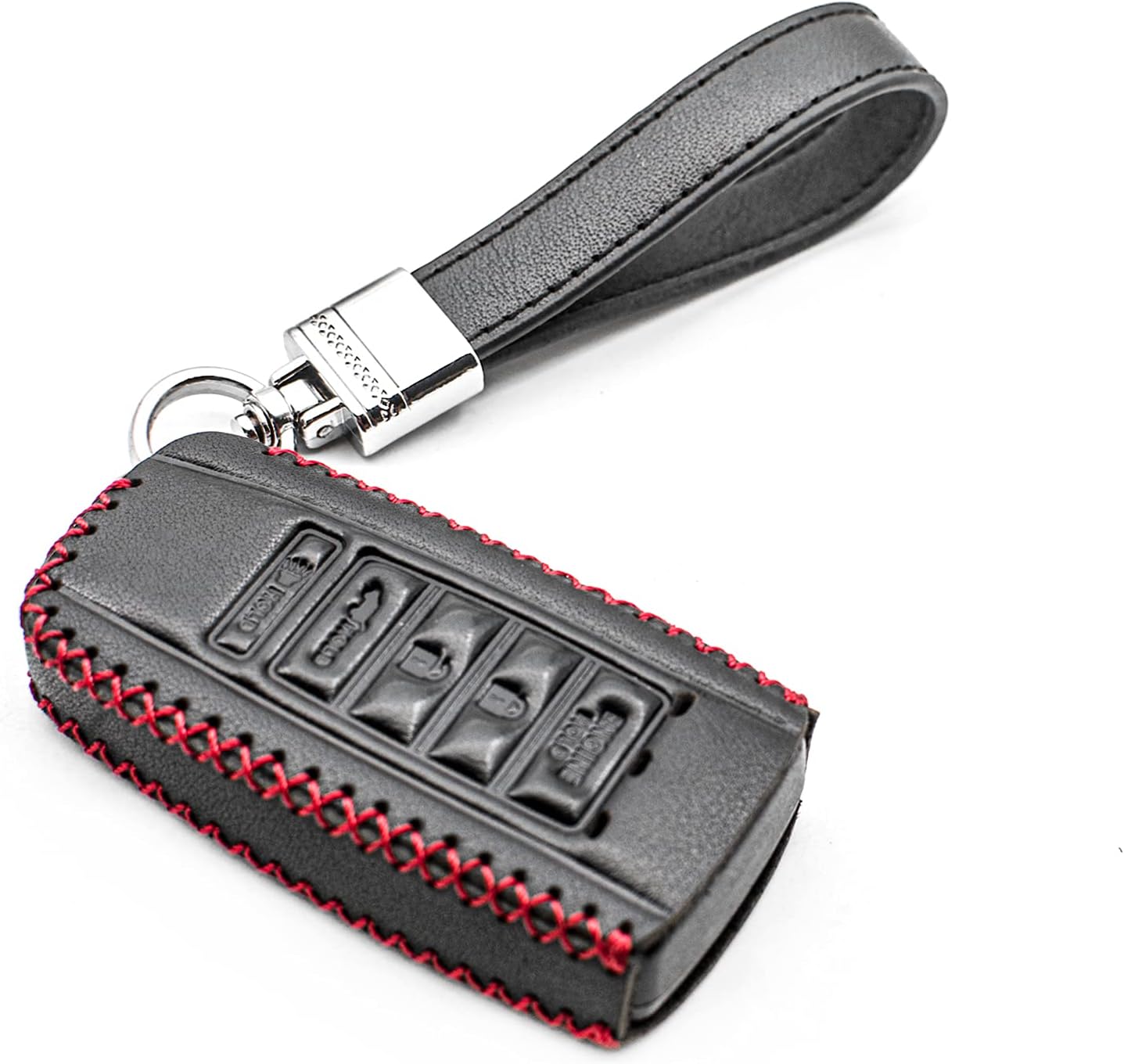 Amazon.com: INFIPAR Fit for Acura MDX RDX RLX ILX TLX Key Fob Cover ...