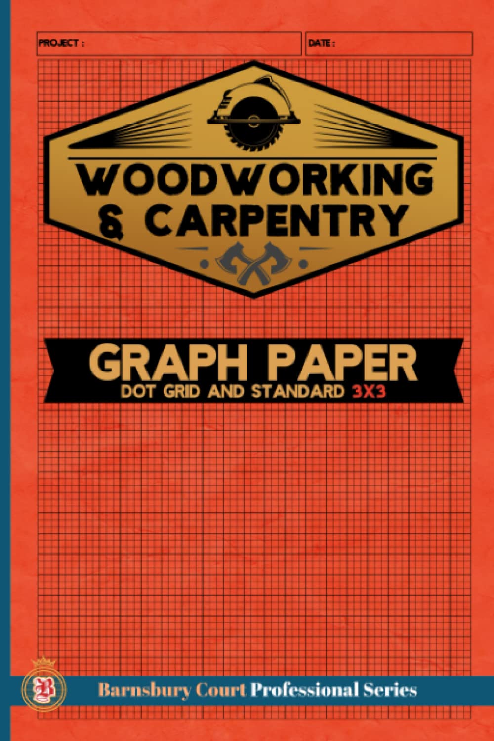 Woodworking and Carpentry Graph Paper: Dot Grid and Standard 3x3 Graph ...