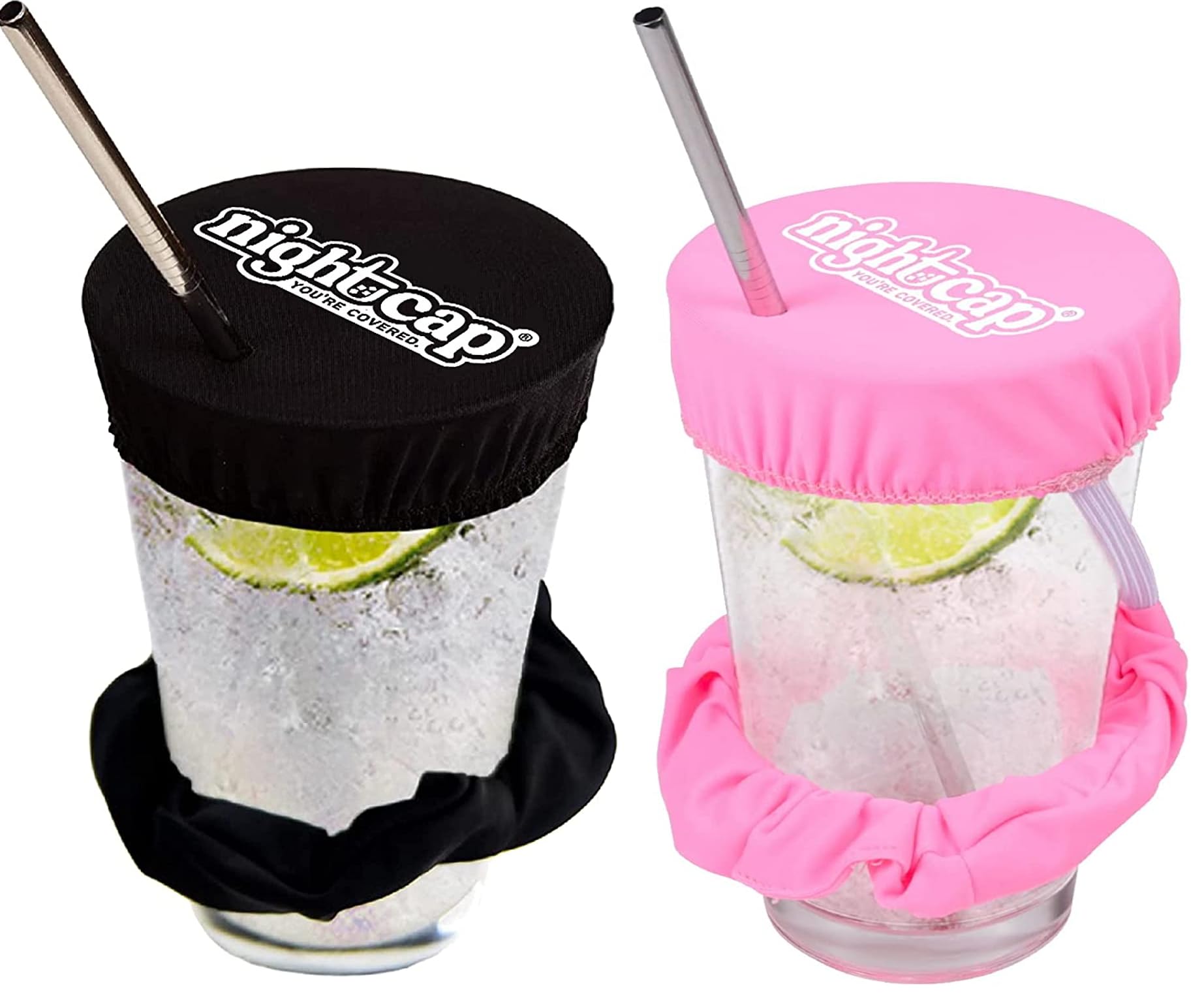 Amazon.com: Nightcap The Original Drink Cover Scrunchie – As Seen On ...