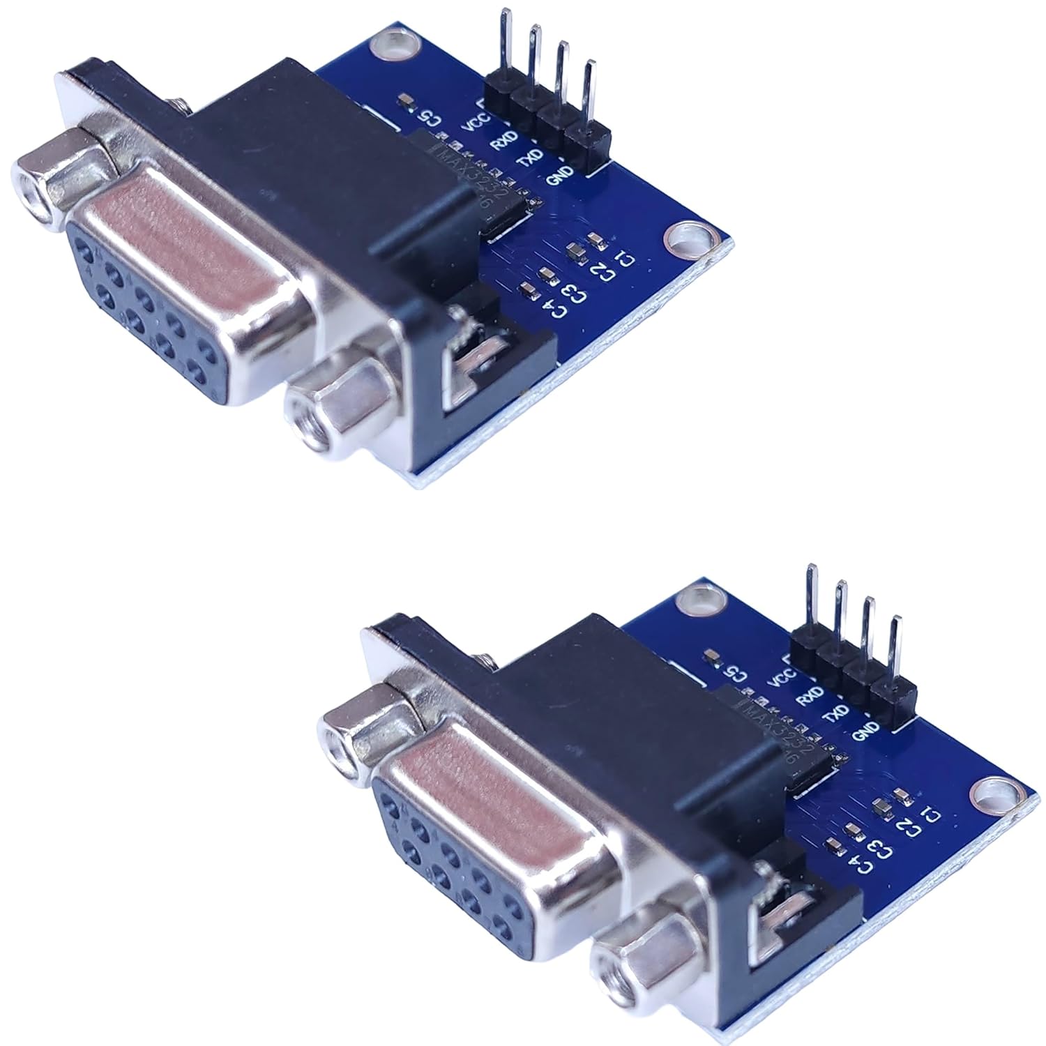 Amazon.com: MAX3232 RS232 to TTL Serial Port Converter Module, DB9 ...
