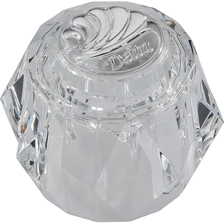 Delta Faucet RP2392 Single Clear Knob Handle Kit with Button - Delta ...