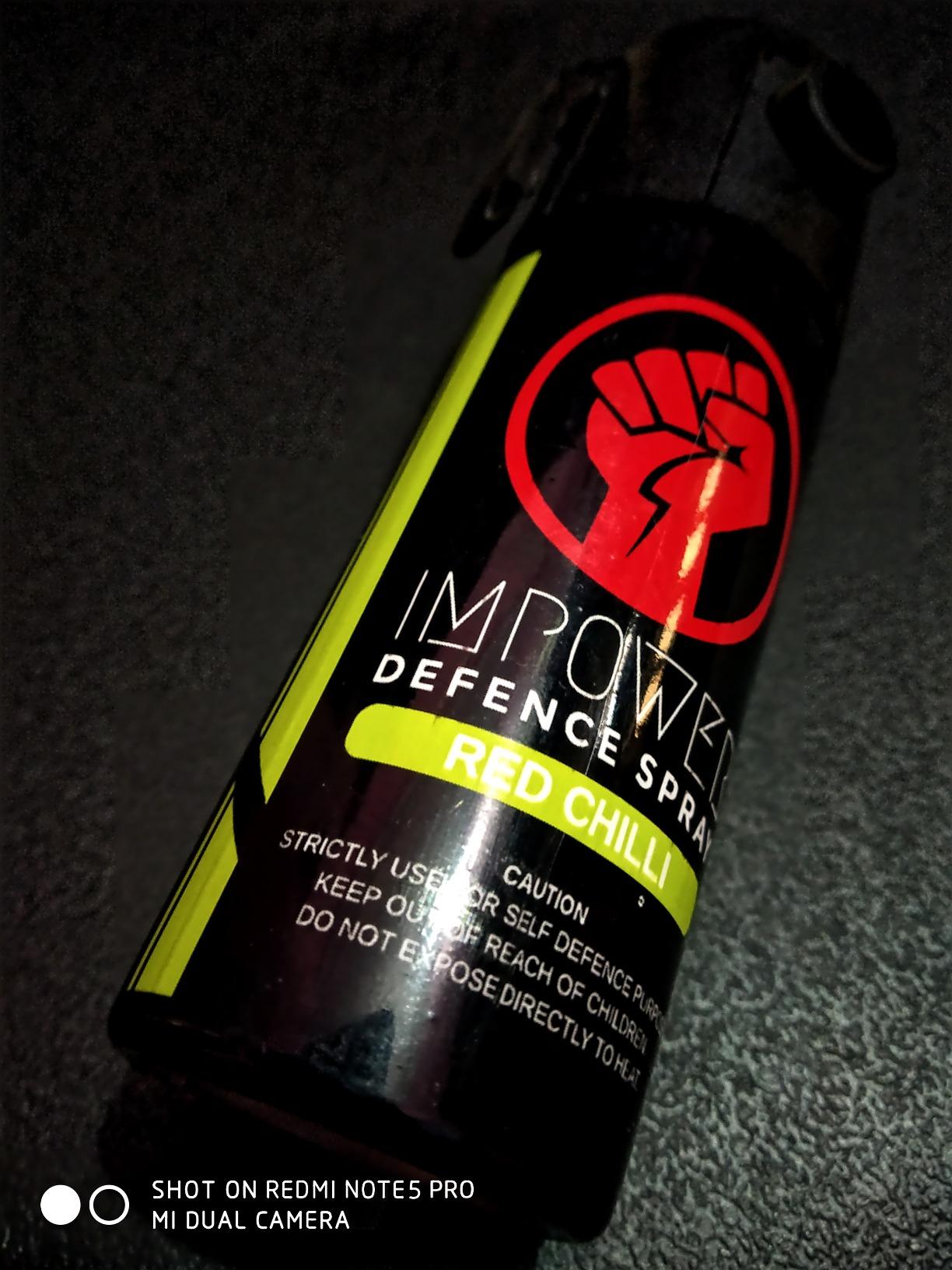 Impower Self Defence Red Chilli Spray for Woman Safety - 55ml : Amazon ...