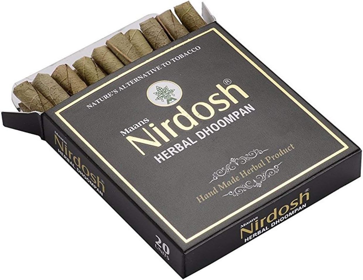 Amazon.com: New Unfiltered Nirdosh Tobacco Free Herbal Cigarettes - 20 ...
