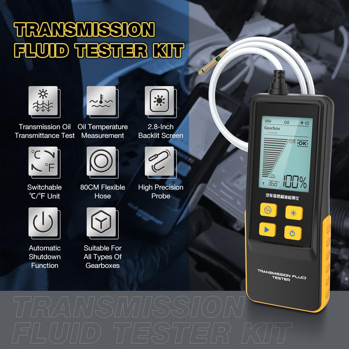 Snapklik.com : Transmission Fluid Tester Transmittance Tester For ...
