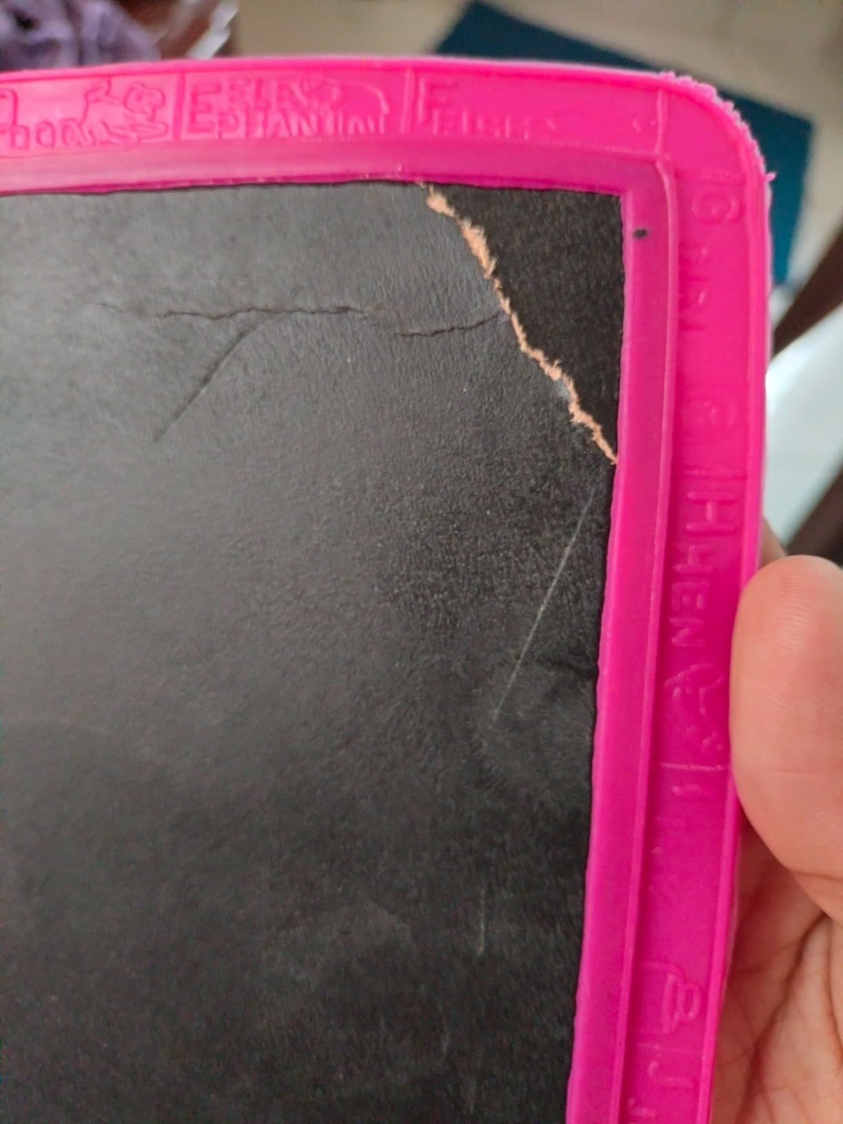 TRIPLC Moolyavaan Products Black Double Side Slate Board For Kids ...