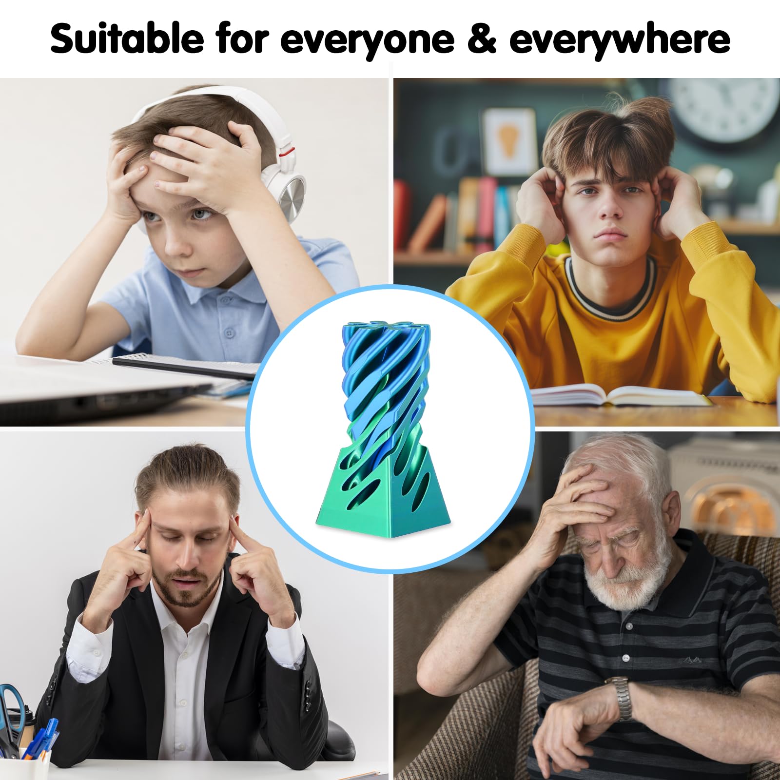 Snapklik.com : Impossible Pyramid Passthrough 3D Printed Statue ...