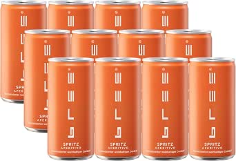 Bree Spritz Aperitivo (12 x 0,2l) – erfrischender Aperitif mit ...