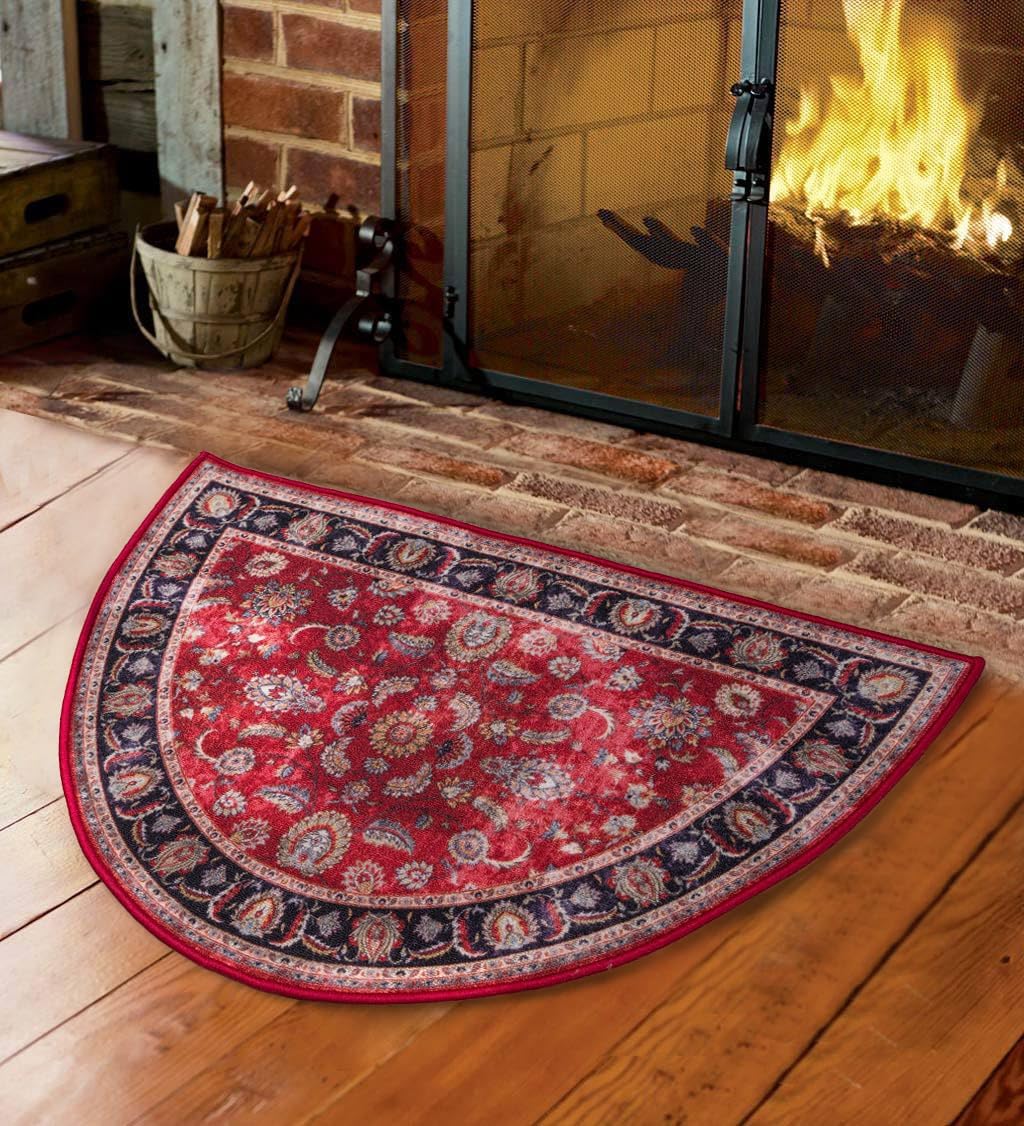 Amazon.com: Cozy Floor Mats Hearth Rug, Low Profile, 26"x 39" Fireplace ...