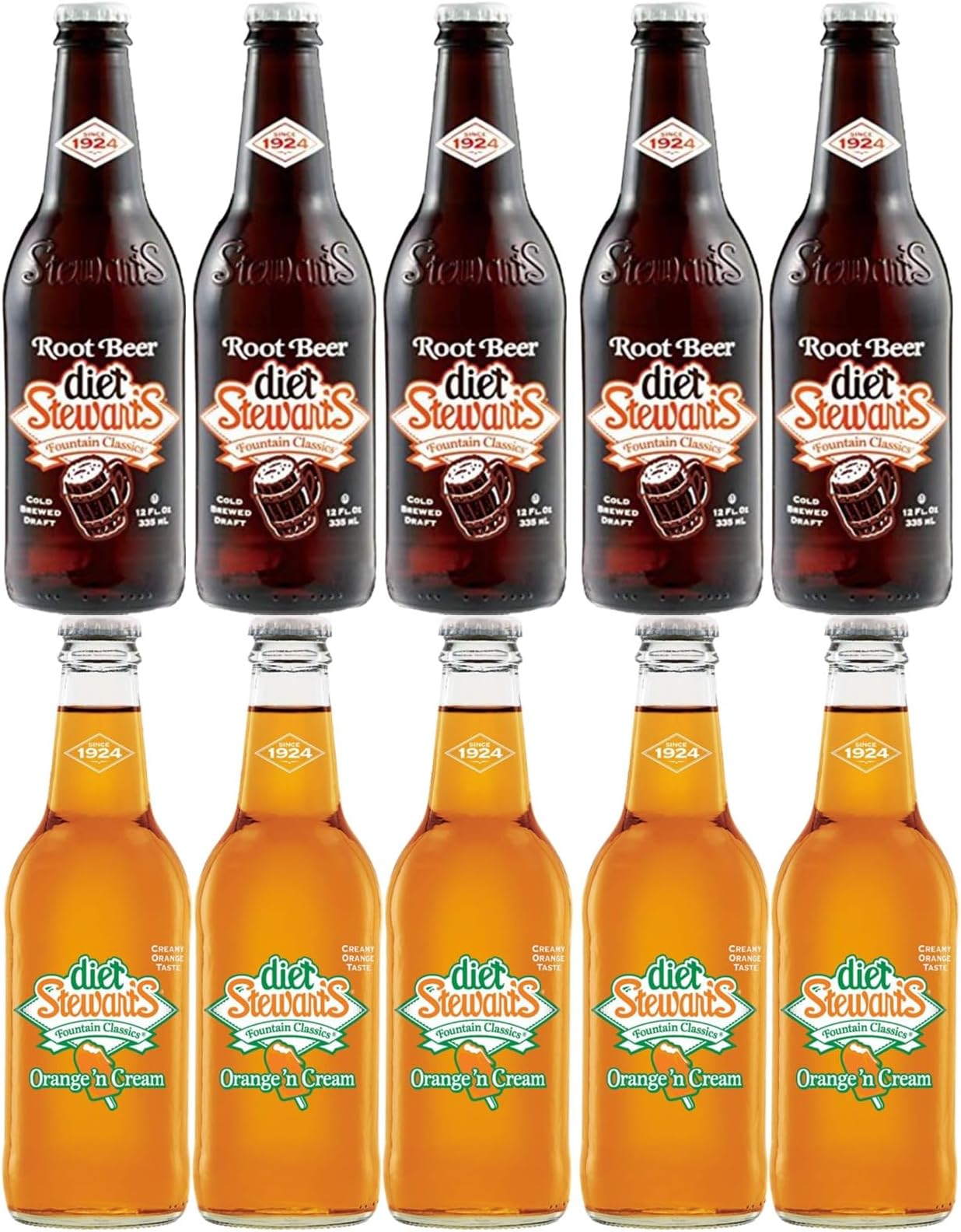 Amazon.com : Stewart Diet Soda Variety Pack - 2 Flavors : Diet Root ...